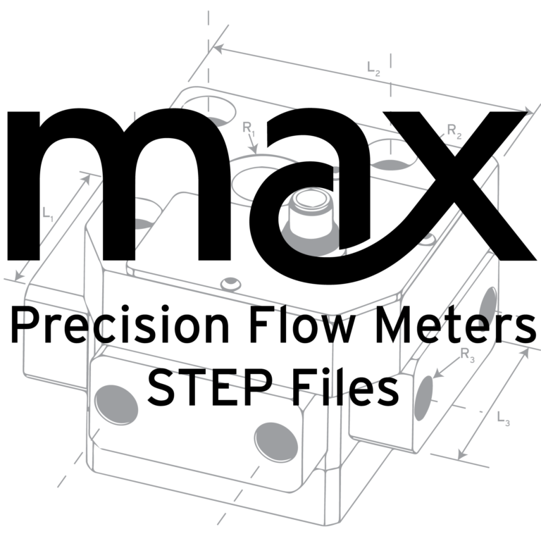 Download STEP Files - Max Precision Flow Meters