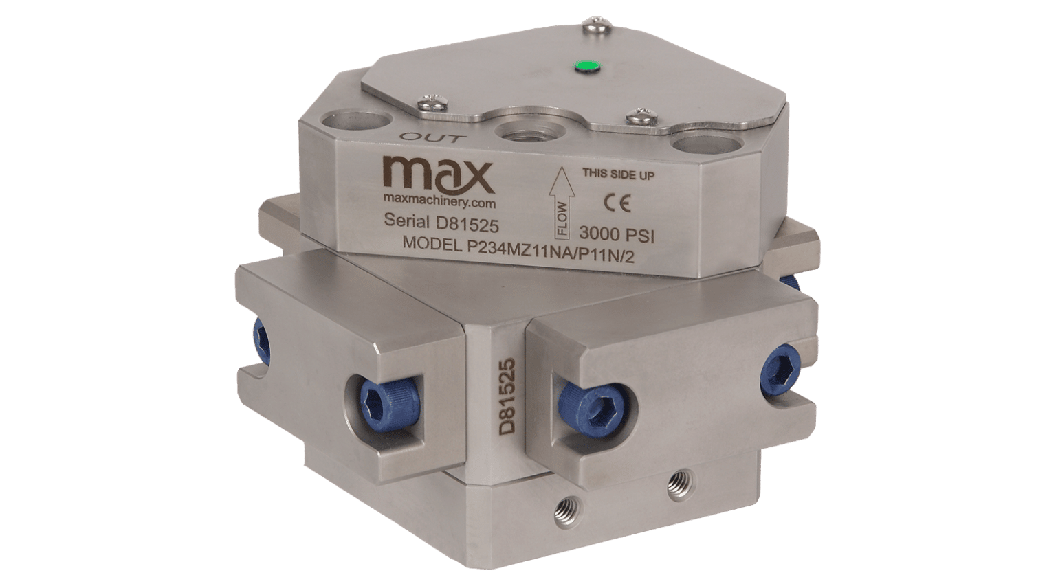 p234-chem-water-flow-meter - Max Precision Flow Meters